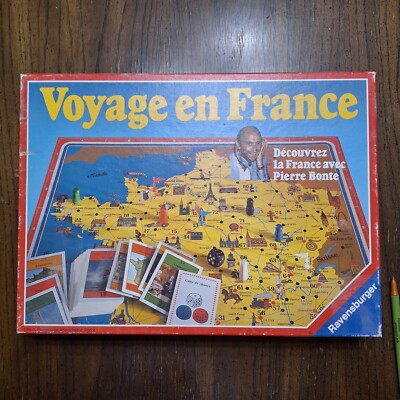 Voyage en France board game USED 1987 Ravensburger | eBay