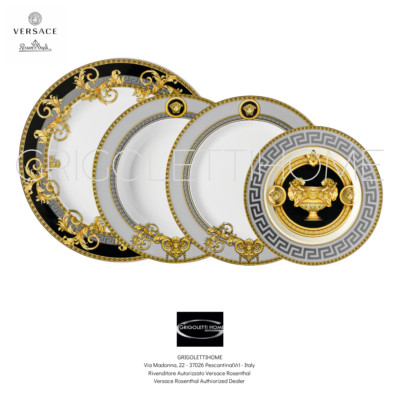 Versace Rosenthal - Prestige Gala - Dinner Set 24 Pieces For 6 People ...