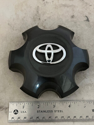 2016-19 Toyota Tacoma Truck Wheel Rim Center Dark Grey Black Hub Cap ...