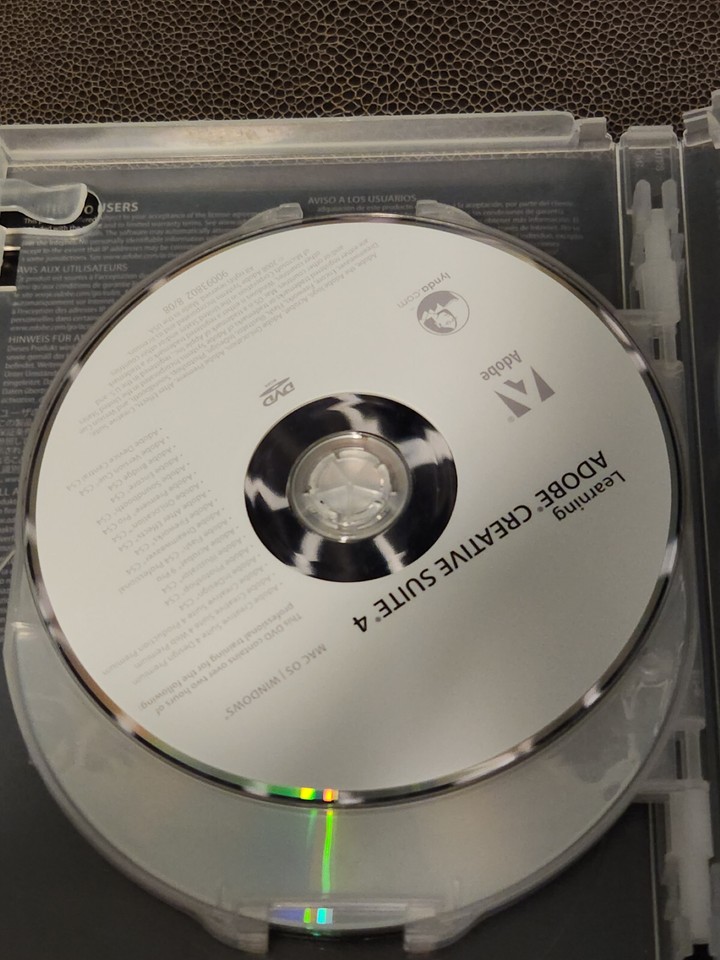 Adobe Creative Suite 4 CS4 Design Premium Windows Full Retai DVD ...