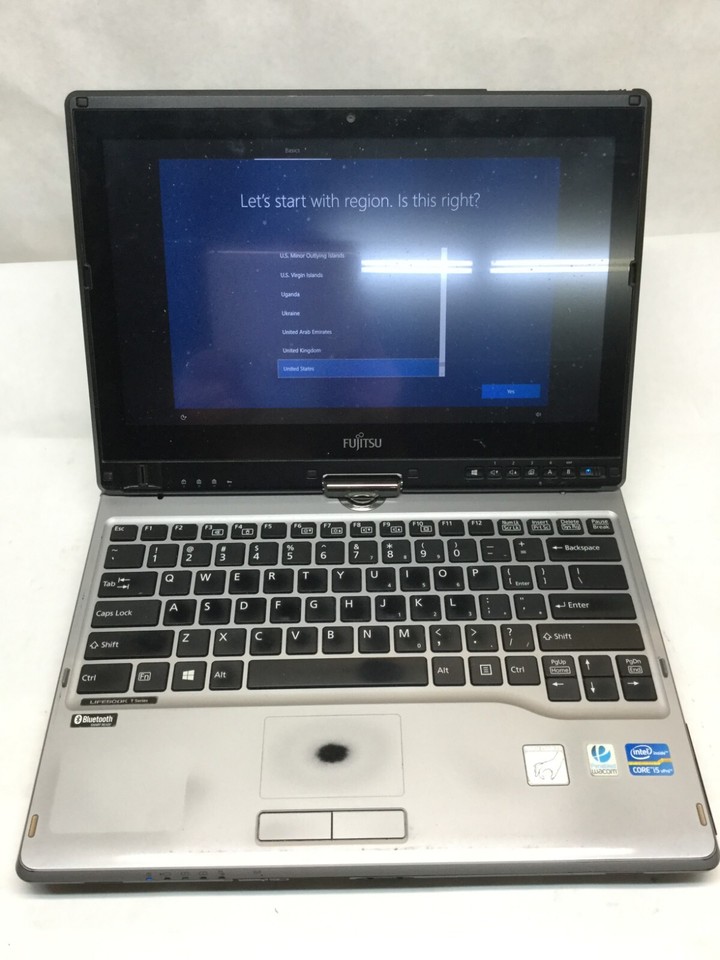 Fujitsu Lifebook T732 12" Laptop Intel i5 3rd Gen. 4GB RAM 320GB ...
