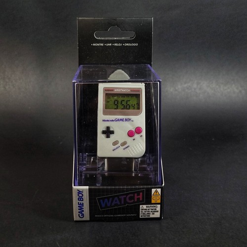 Nintendo Game Boy Watch - Grey Gameboy Wristwatch. New. Licensed By ...