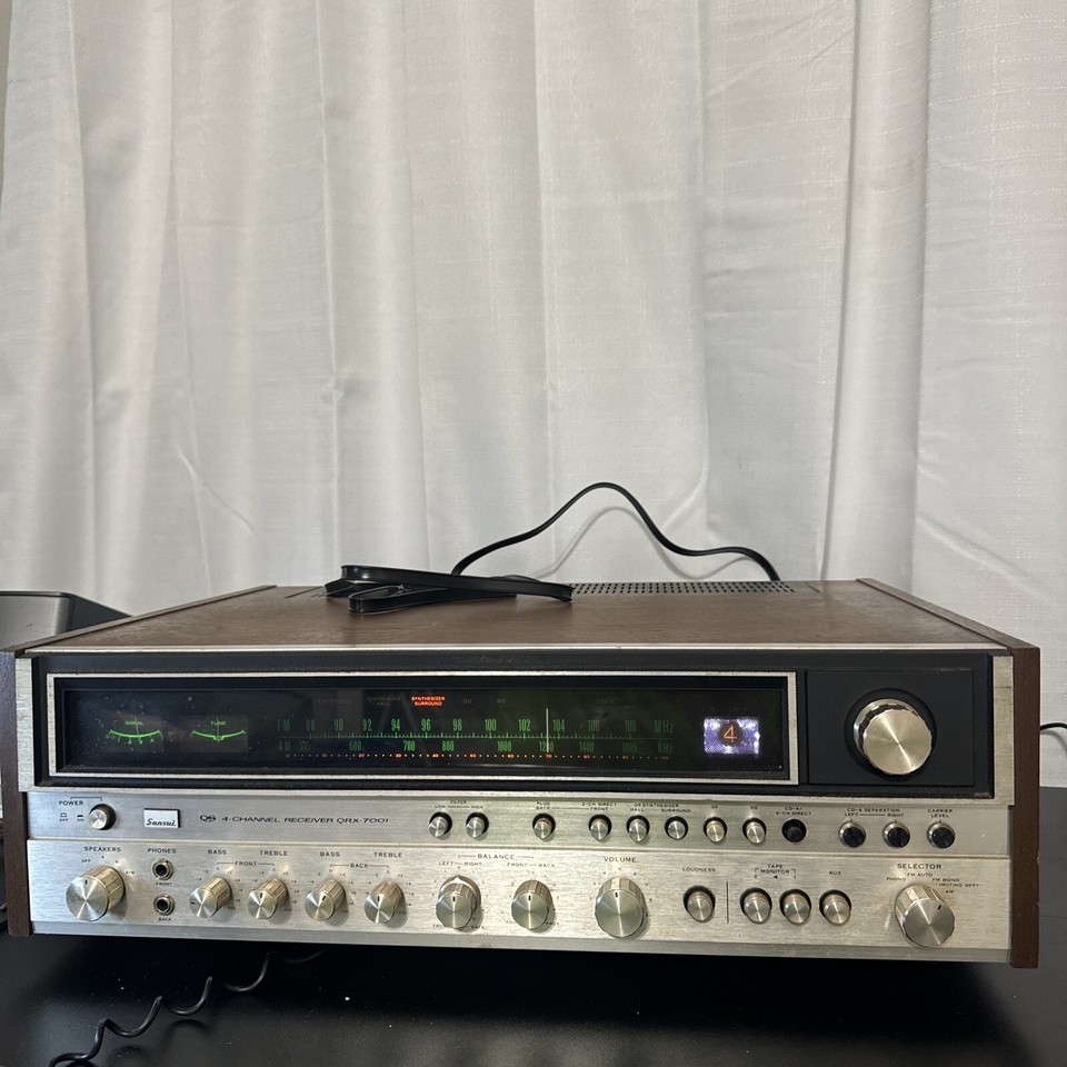 Rare Sansui QRX-7001 FM/AM Radio, Stereo/Amplifier, In Original Box ...