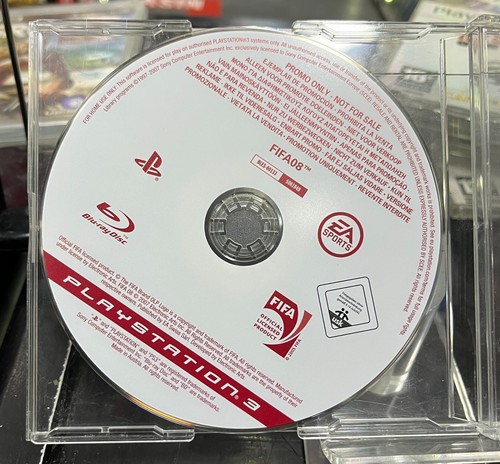 FIFA 08 / promo Disc / Ps3 Pal | eBay