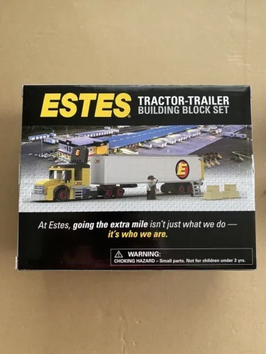 Estes Express Lines Holiday Exclusive Tractor Trailer Truck Building ...