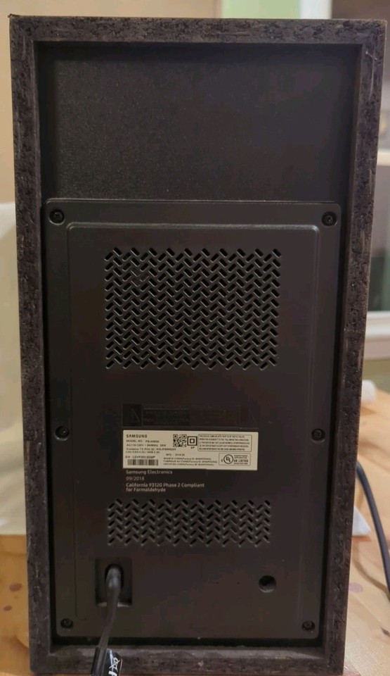 Samsung PS-WM30 28W Powered Wireless Subwoofer In Black For Home ...