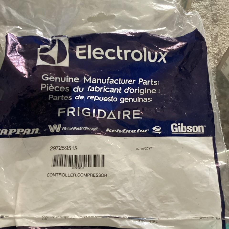New Genuine OEM Electrolux Frigidaire Freezer Compressor Start Relay ...