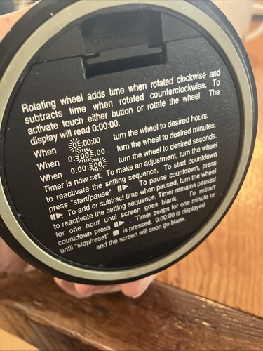 KitchenAid Cooking Digital Timer Kitchen Countertop Easy to Read Blue ...