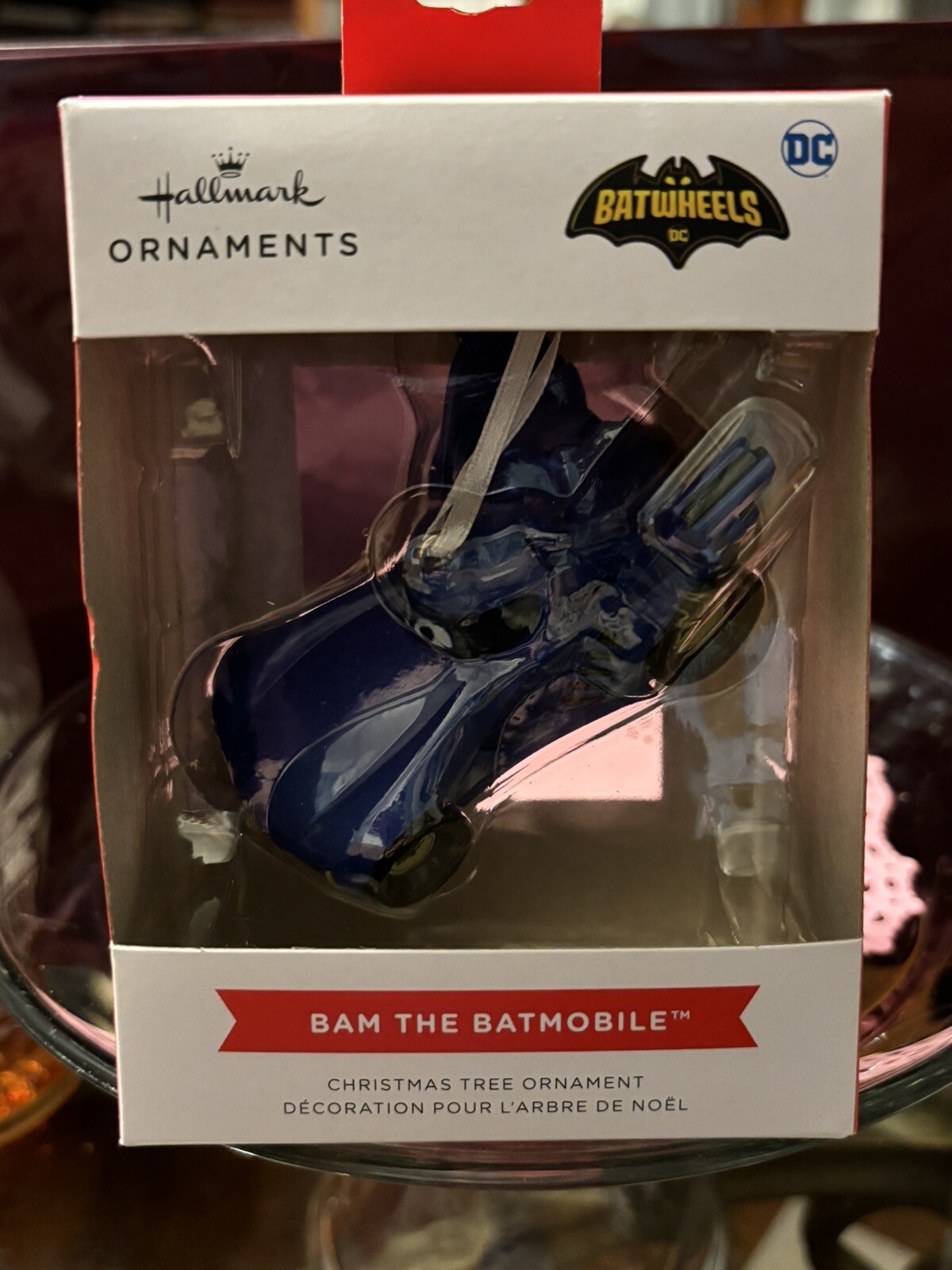 Hallmark Christmas Holiday Ornament Batwheels DC Bam The Batmobile New ...
