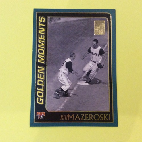 2001 Topps #380 Golden Moments Bill Mazeroski Pittsburgh Pirates | eBay