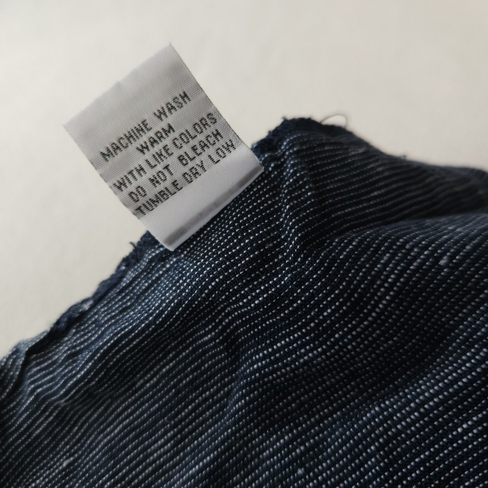 Habit Linen Tank Top Medium Women's Black white | eBay