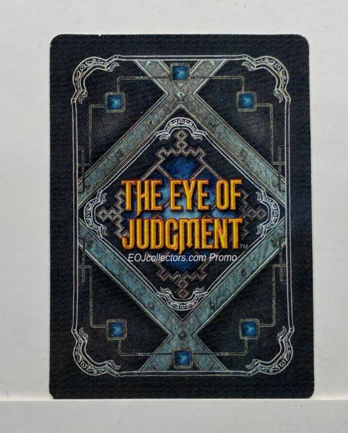 VTG PS3 Eye Of Judgment English Double Sided Bookmark Promo Newsletter ...