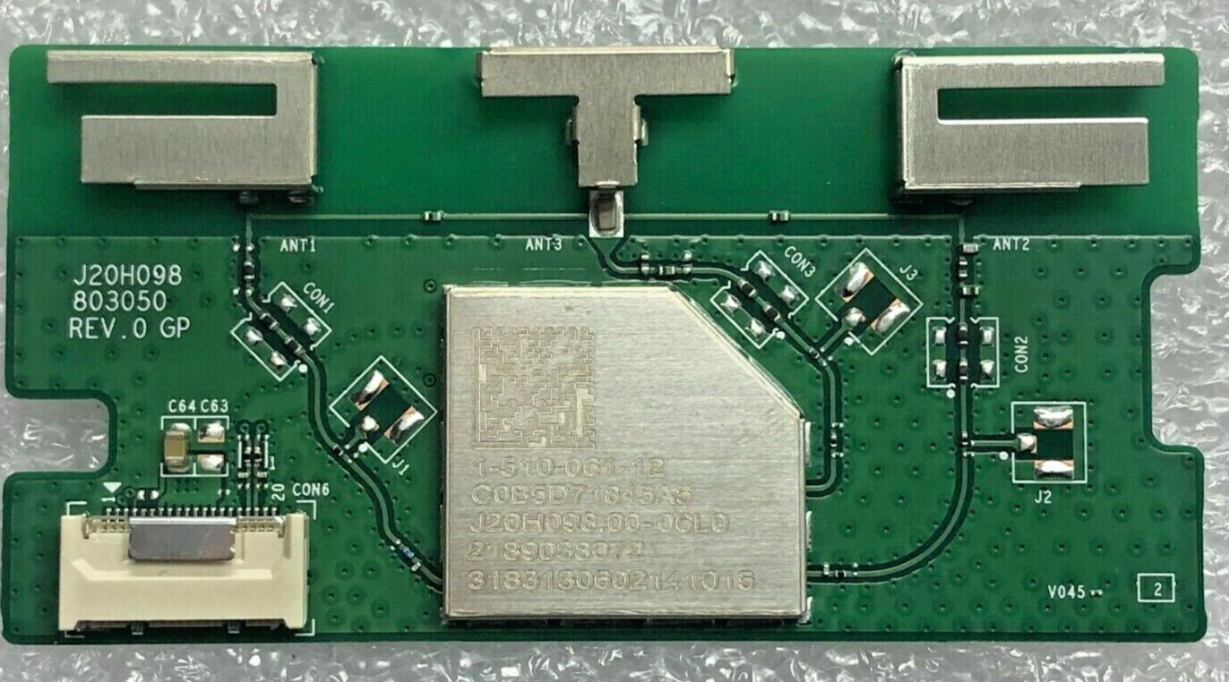 Sony XBR-49X950H XBR-65X950G XBR-77A9G XBR-85X950G/H Wi-Fi Module 1-510 ...