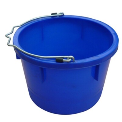 Master MR8QP/UB-BLUE 8 Quart 2 Gallon Blue Plastic Utility Bucket Pail ...