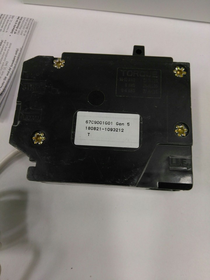 Eaton Cutler-Hammer BRN115AF 15A 120VA , 1P, BR COMBINATION AFCI ...