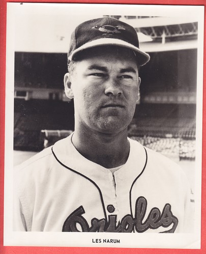 1963 ORIOLES TEAM ISSUE 8 X 10 GLOSSY BUSTER NARUM | eBay