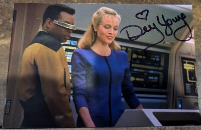 DEY YOUNG Hand Signed Star Trek 4x6 Photo AUTHENTIC Autograph | eBay