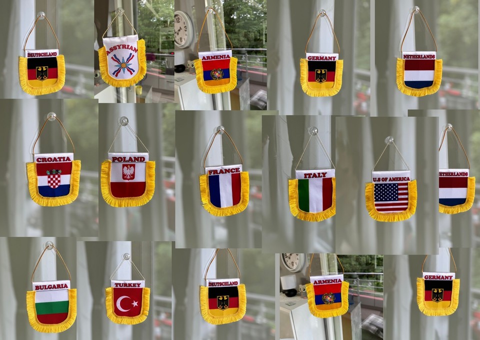 Scotland Wimpel kleine Flagge für Autos Häuse Büro mit Saugnapf Europa ...