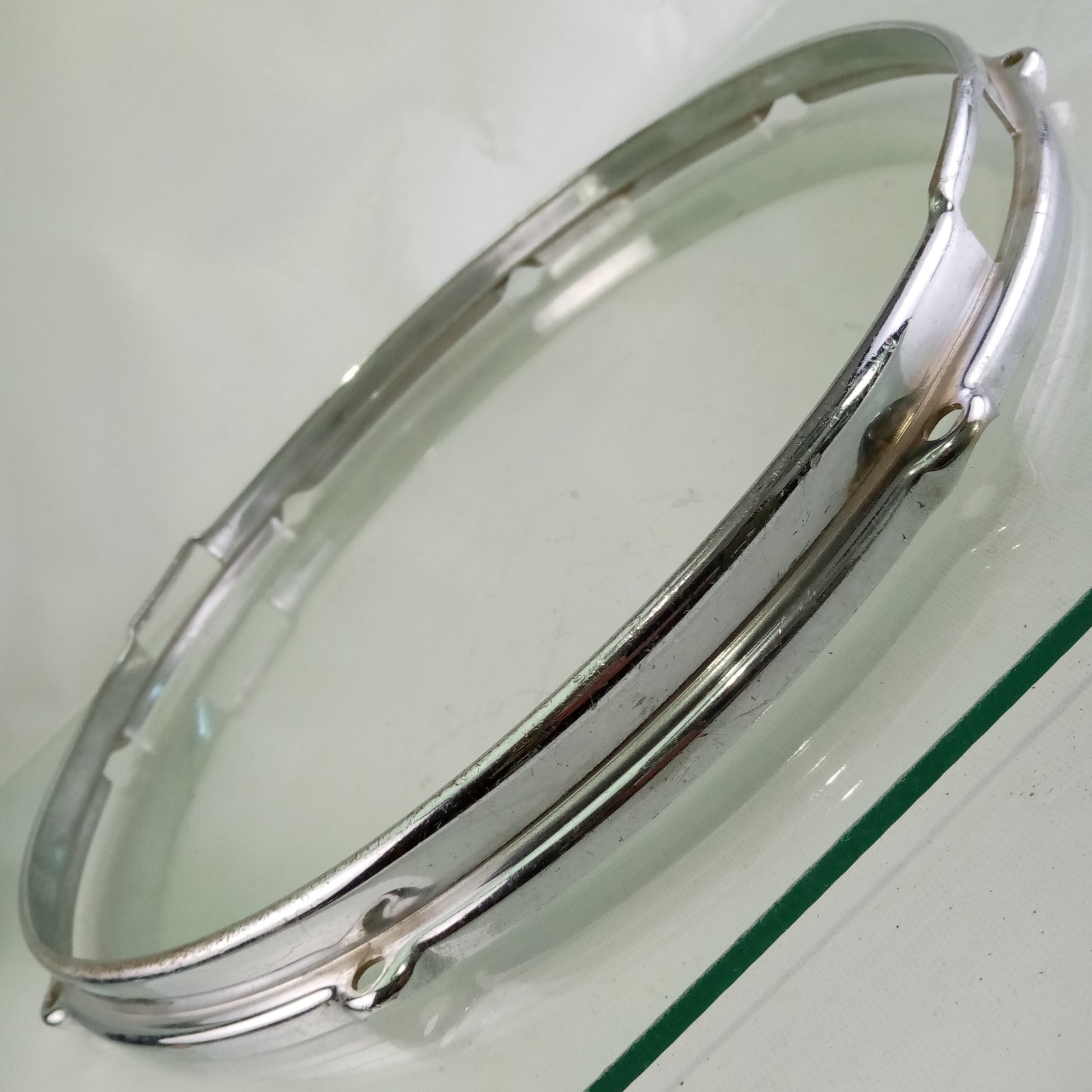 Slingerland 15"COB BRASS Stick-Saver Snare Drum Resonant Rim/Hoop ...