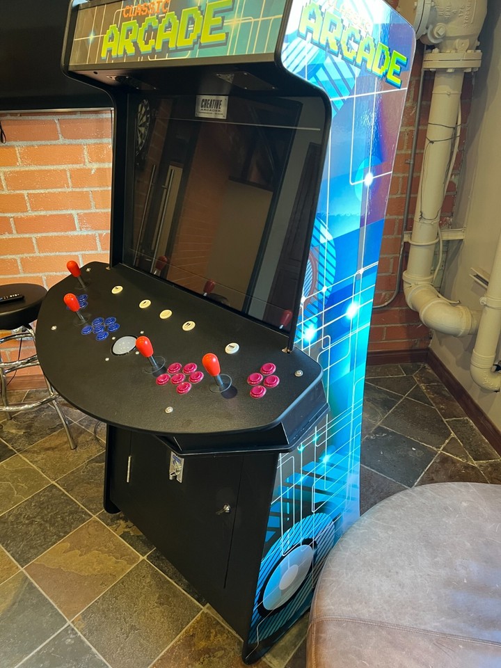CreativeArcades 4P Slim Stand Up Arcade Machine (MSRP ~$3200). | eBay
