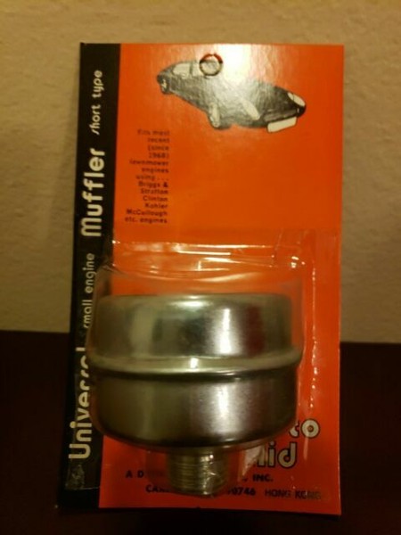 Universal Small Engine and Lawnmowers Exhaust Muffler Silencer for sale ...
