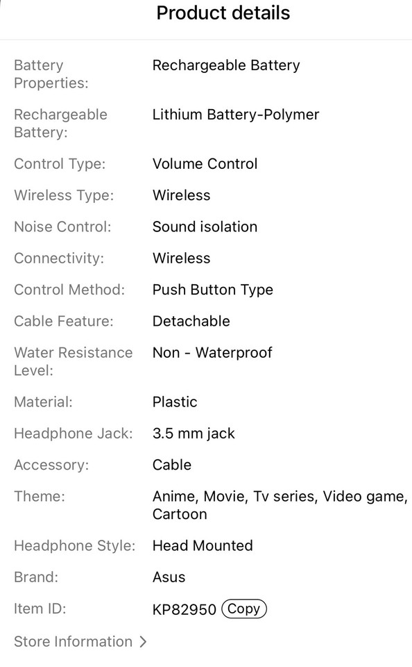 NEW UNOPENED Asus Adol AS-D96 Wireless Headphones - Buy 2 & Save Even ...