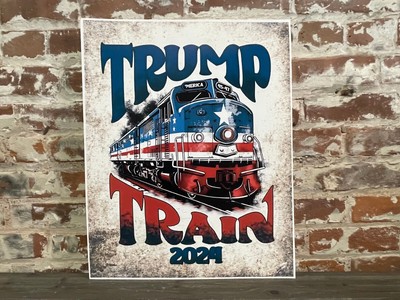 TRUMP TRAIN POSTER, MAGA, Election 2024, Political Swag poster | eBay