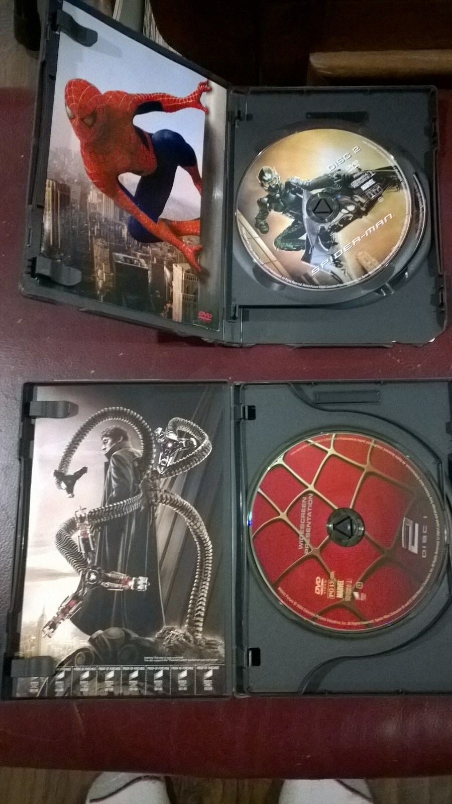 Lot of 2, Spiderman & Spiderman 2 , 2 disc sets, Widesceen DVDs ...