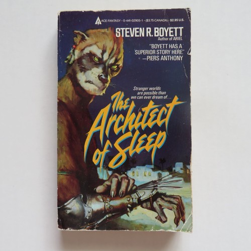 The Architect of Sleep by Steven R. Boyett 1986 Vintage Paperback ...