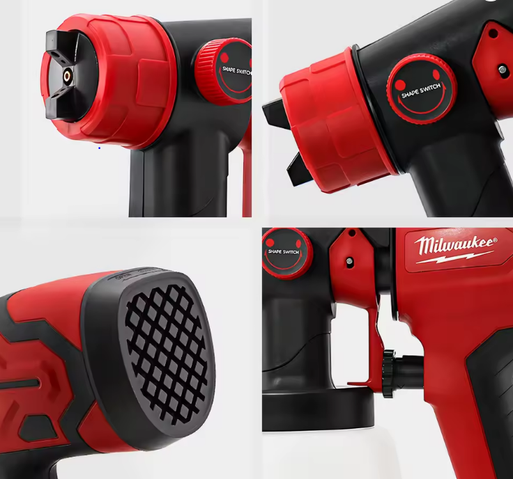 Milwaukee 800ML Cordless Electric Spray Gun High Power Paint Sprayer | eBay