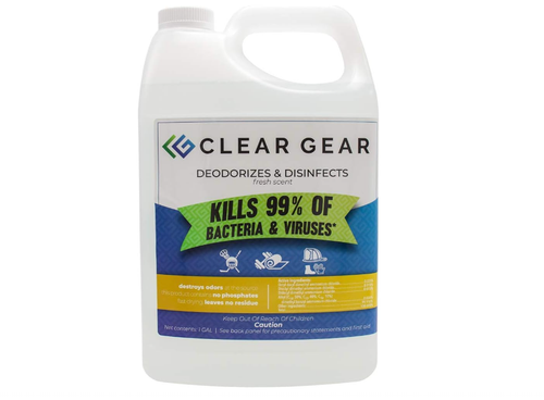 CLEAR GEAR Disinfectant, Cleaner, and Deodorizer Hospital Grade 1 ...