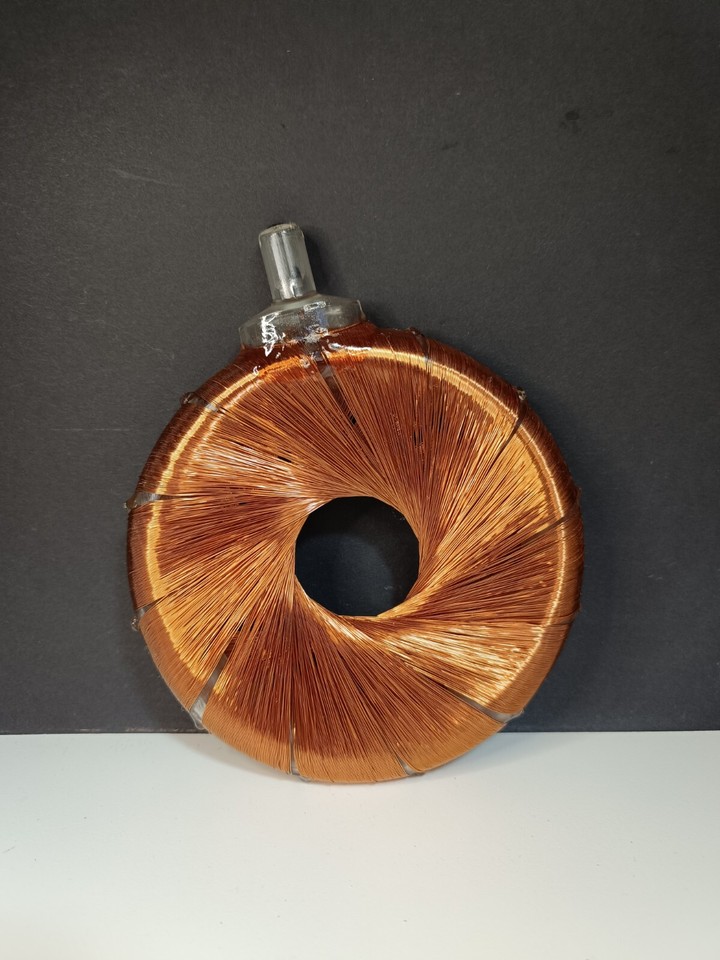 Rodin Coil new 12 turns cler 6" Scalar Toroidal Vortex Wave Generator ...