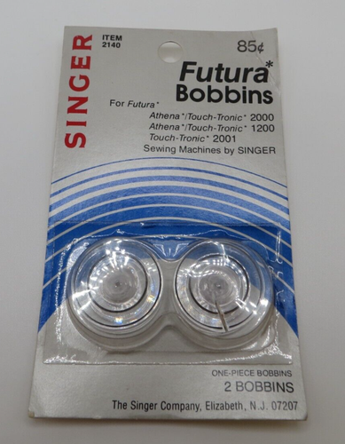 Singer 2140 Futura Bobbins 2 Pack Athena Touch-Tronic 2000 1200 2001 ...