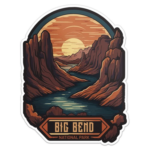 Big Bend National Park Sticker Vinyl Car Bumper Decal | eBay