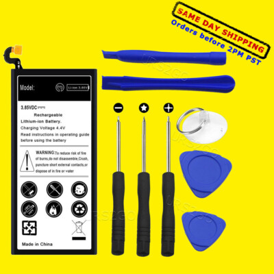 UPGraded 6020mAh Replacement Li-ion Battery for Samsung Galaxy S6 SM ...