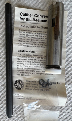 Beeman P1 Conversion Kit Pistol Barrel Etc | eBay