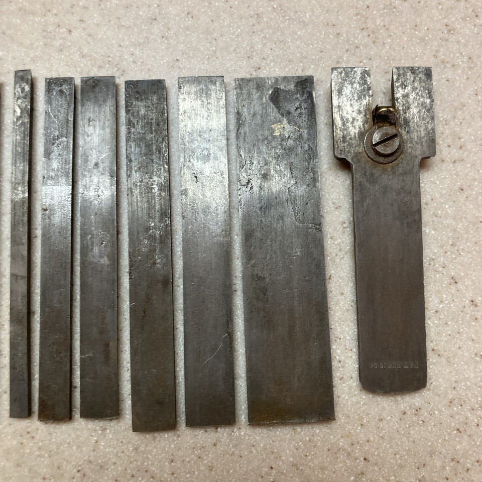 Early Stanley Rule & Level Co. no. 45 Combination Plane w/ 18 Cutters ...