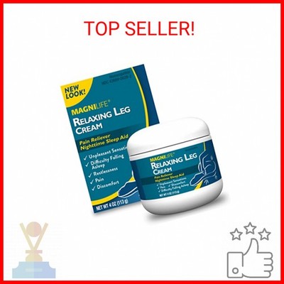 MagniLife Relaxing Leg Cream, Restless Legs, Deep Penetrating Topical ...
