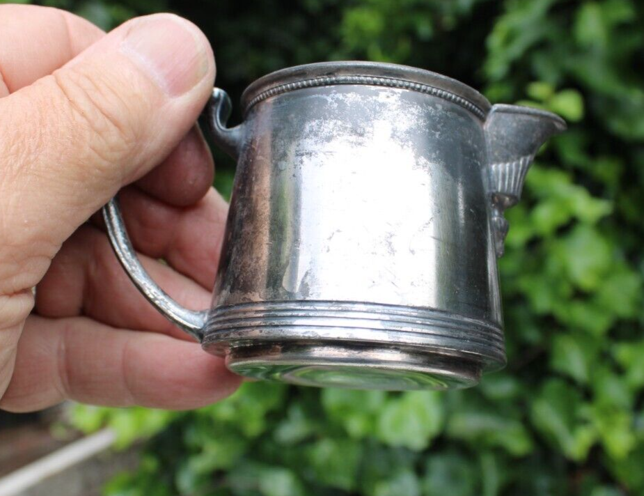 Antique Vintage Art Deco Silver Creamer/Pitcher #836 Knickerbocker ...