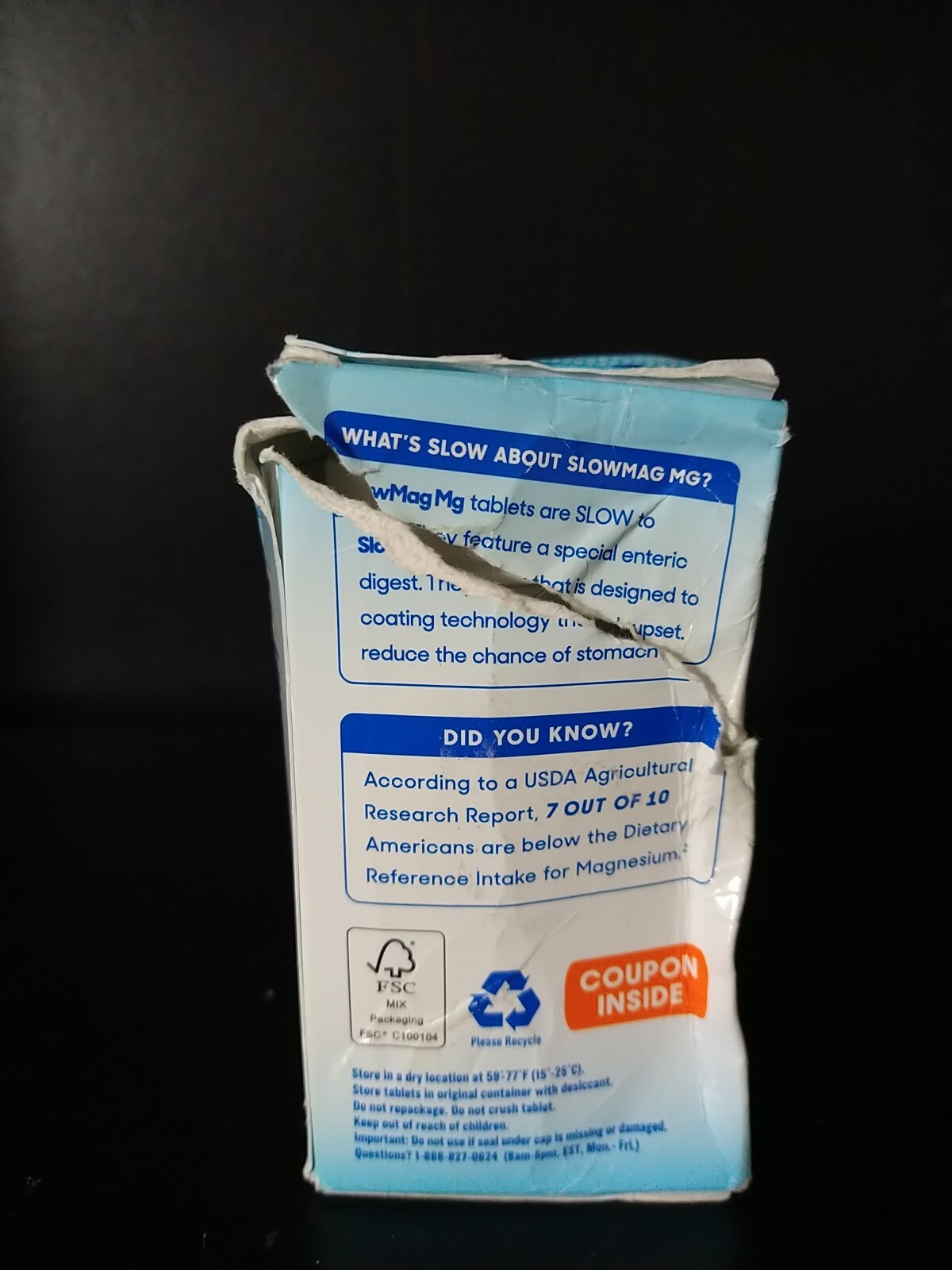 Slow-Mag Mg Muscle + Heart Magnesium Chloride & Calcium (120 tablets ...