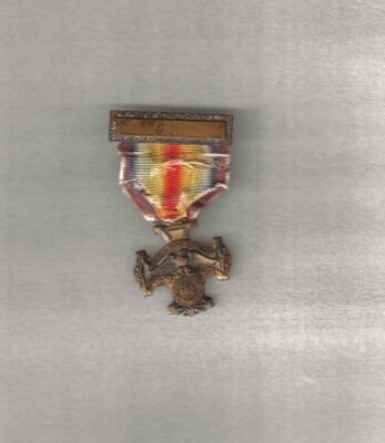 RARE US WWI Service Victory Medal from Sauk County Wisconsin Orig ...