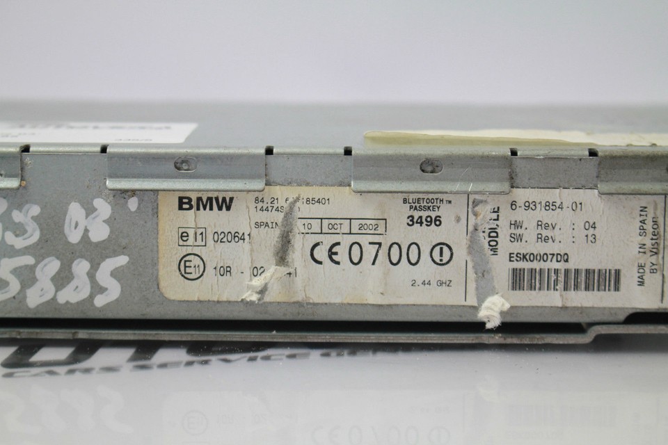 Module Bluetooth ULF Authentique BMW E46 E39 E53 X5 E83 X3 E87 6931854 | eBay
