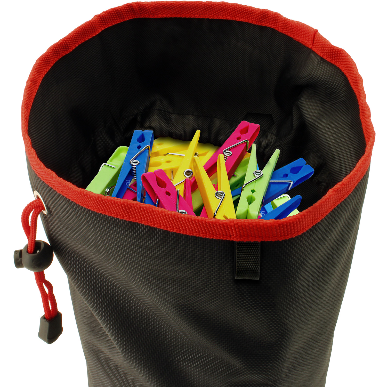 Large Peg Bag with Hanger Clip Water Resistant Durable Hanging ...