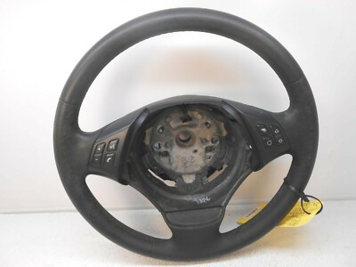 2006-11 BMW 3 Series E90 Steering Wheel 2 Spoke Multifunction Black OEM ...