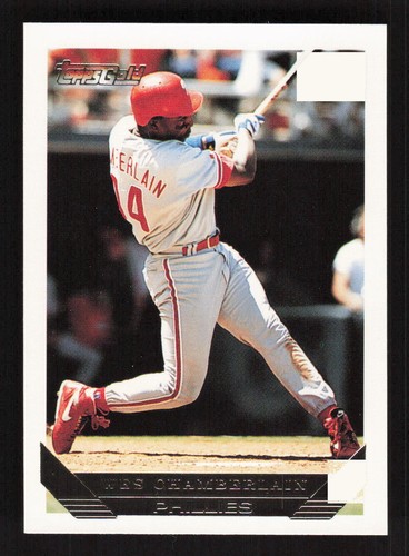 1993 Topps Gold #154 Wes Chamberlain Philadelphia Phillies | eBay
