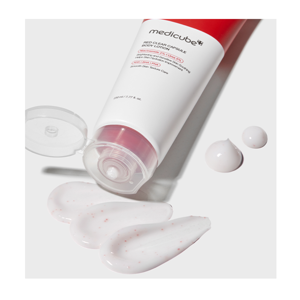 Medicube Red Acne Body Wash & Clear Capsule Body Lotion Sensitive Skin ...