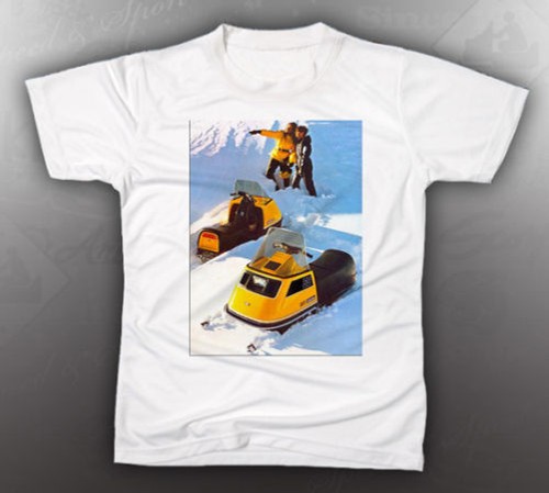 VINTAGE SKI-DOO 1973 ELAN TEE-SHIRT LIKE NOS | eBay