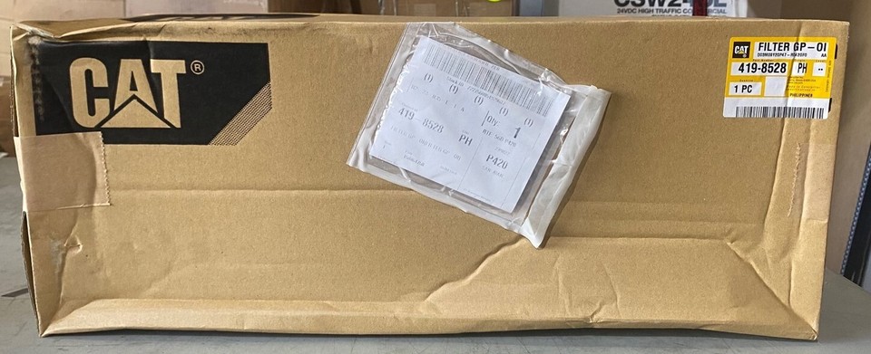 CAT Caterpillar OEM 419-8528 Filter Group Oil | eBay
