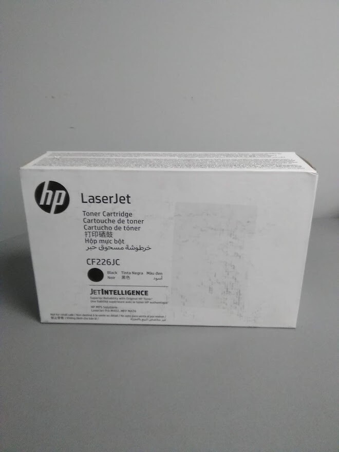 HP CF226JC Black Toner Cartridge, High Yield 26JC HP LaserJet Pro M402 ...