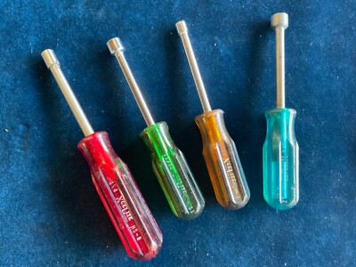 Vintage Xcelite Nut Driver 4pc Set | eBay
